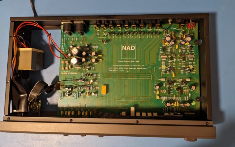 NAD Stereo Preamplifier 106 recap – Deep Lake Audio